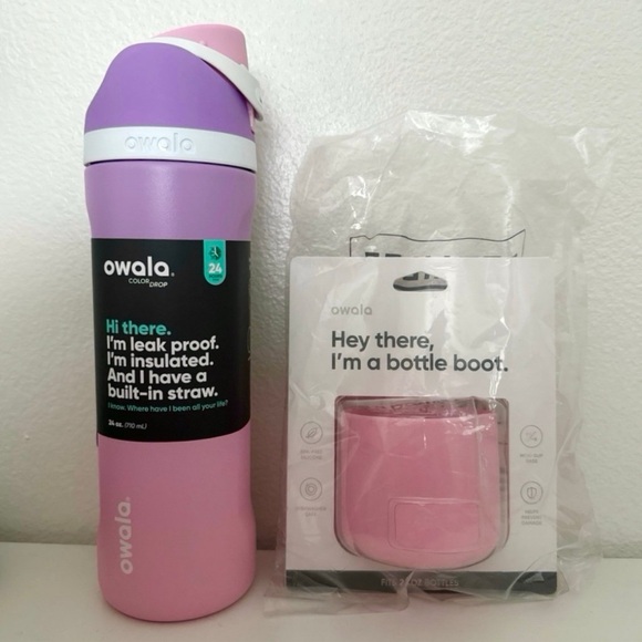 Owala | Kitchen | Brand New Owala 24 Oz Freesip Tumbler Lavender Soul ...